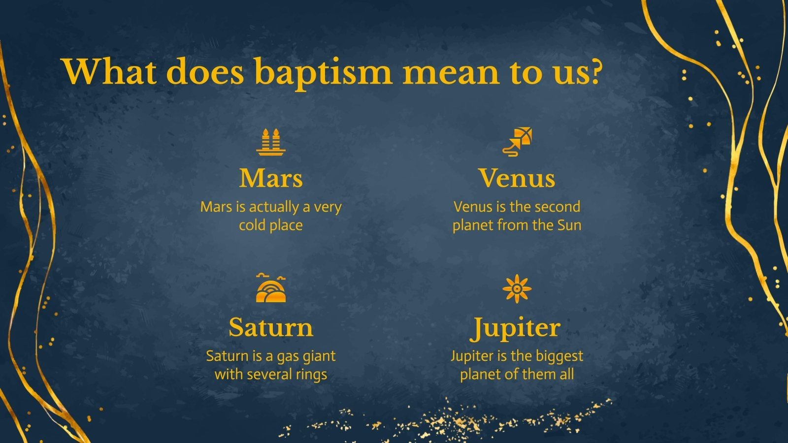 The Feast of The Baptism of the Lord | Google Slides & PPT