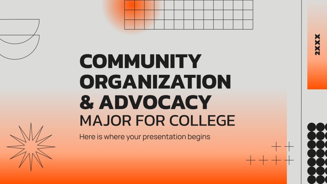 Community Organization & Advocacy Major for College