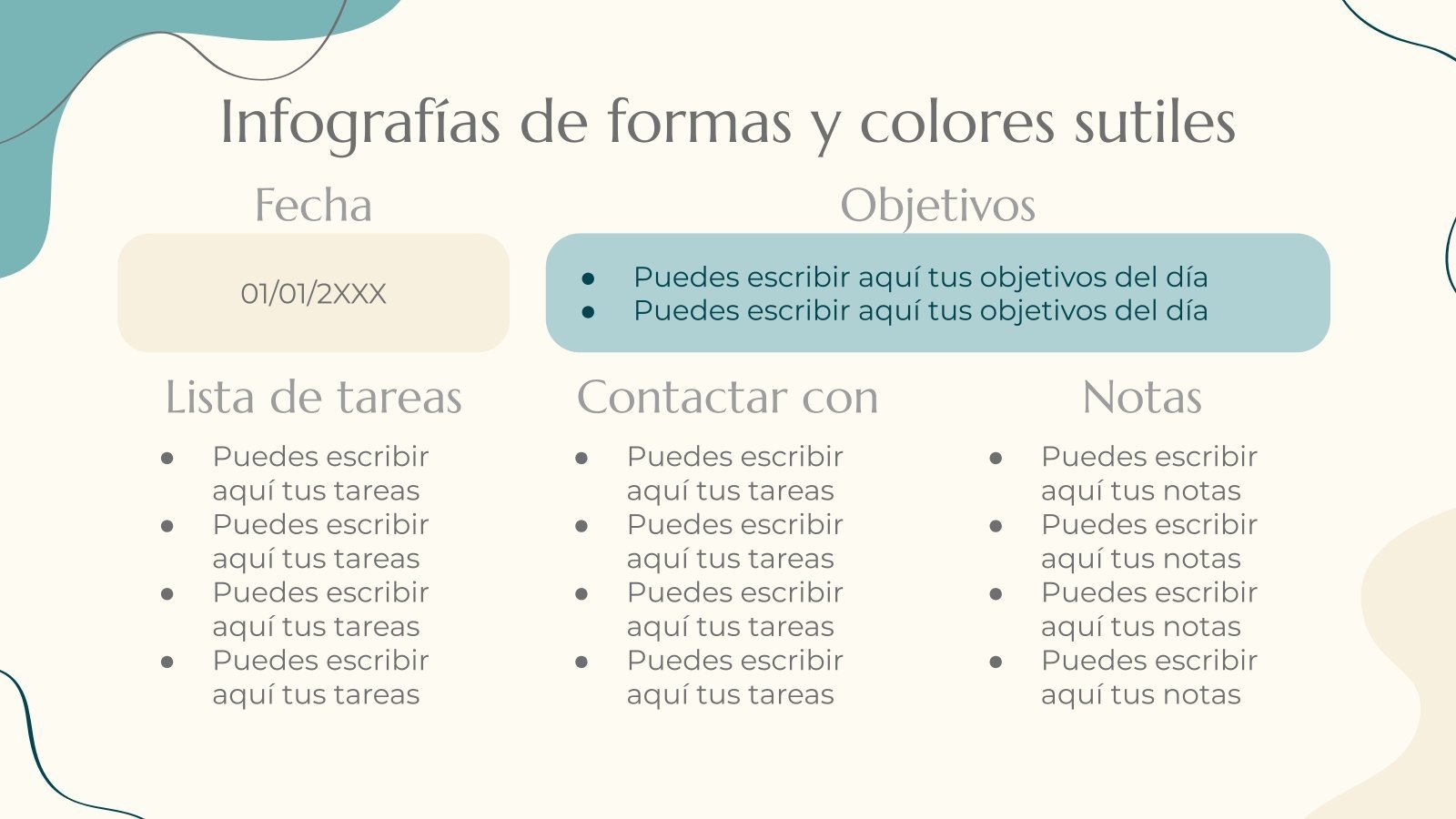 Subtle Shapes & Colors Pack for Students Infographics