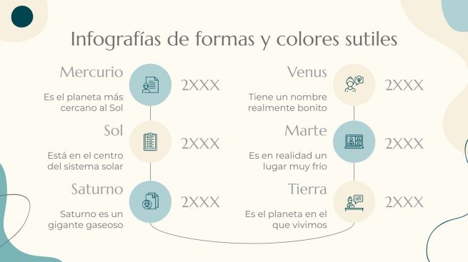 Subtle Shapes & Colors Pack for Students Infographics