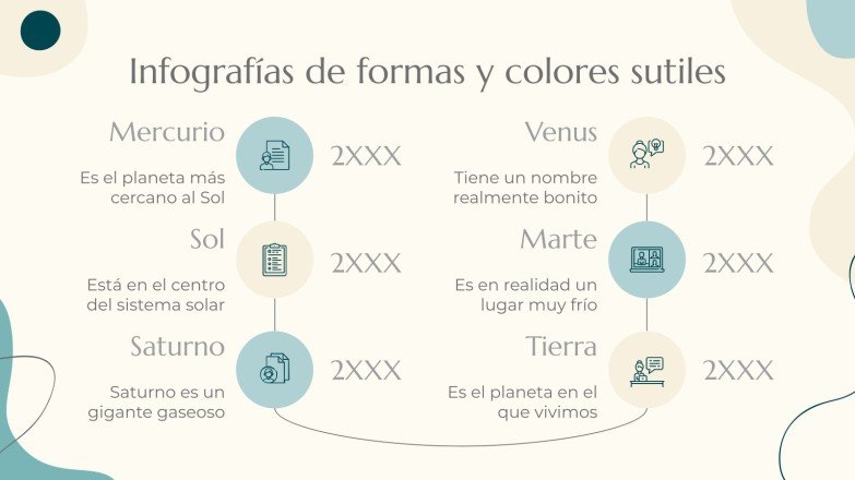 Subtle Shapes & Colors Pack for Students Infographics