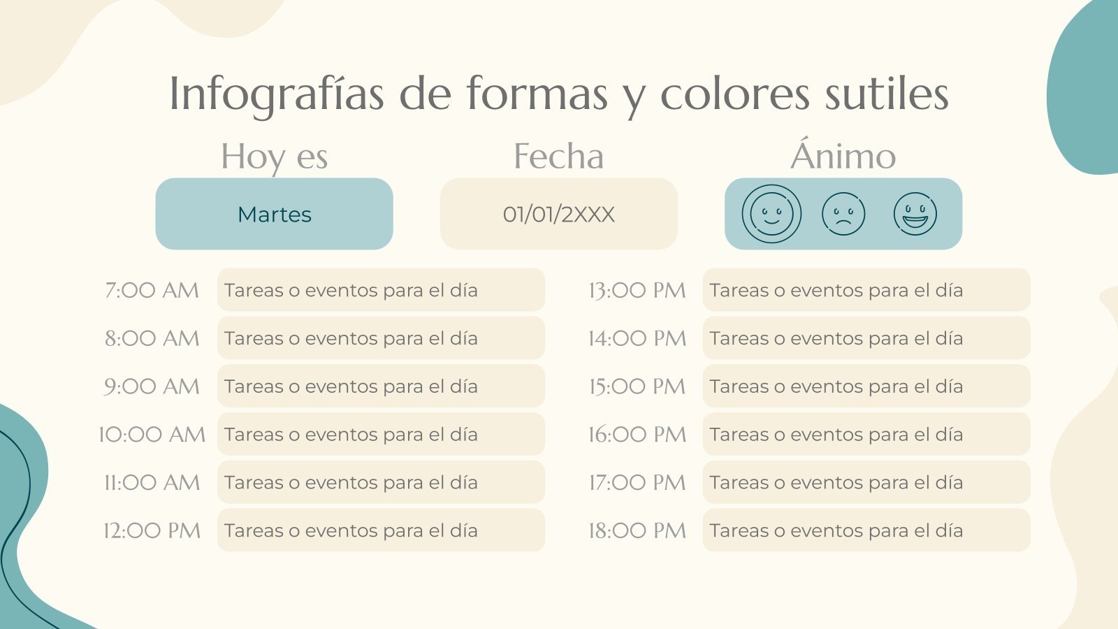 Subtle Shapes & Colors Pack for Students Infographics
