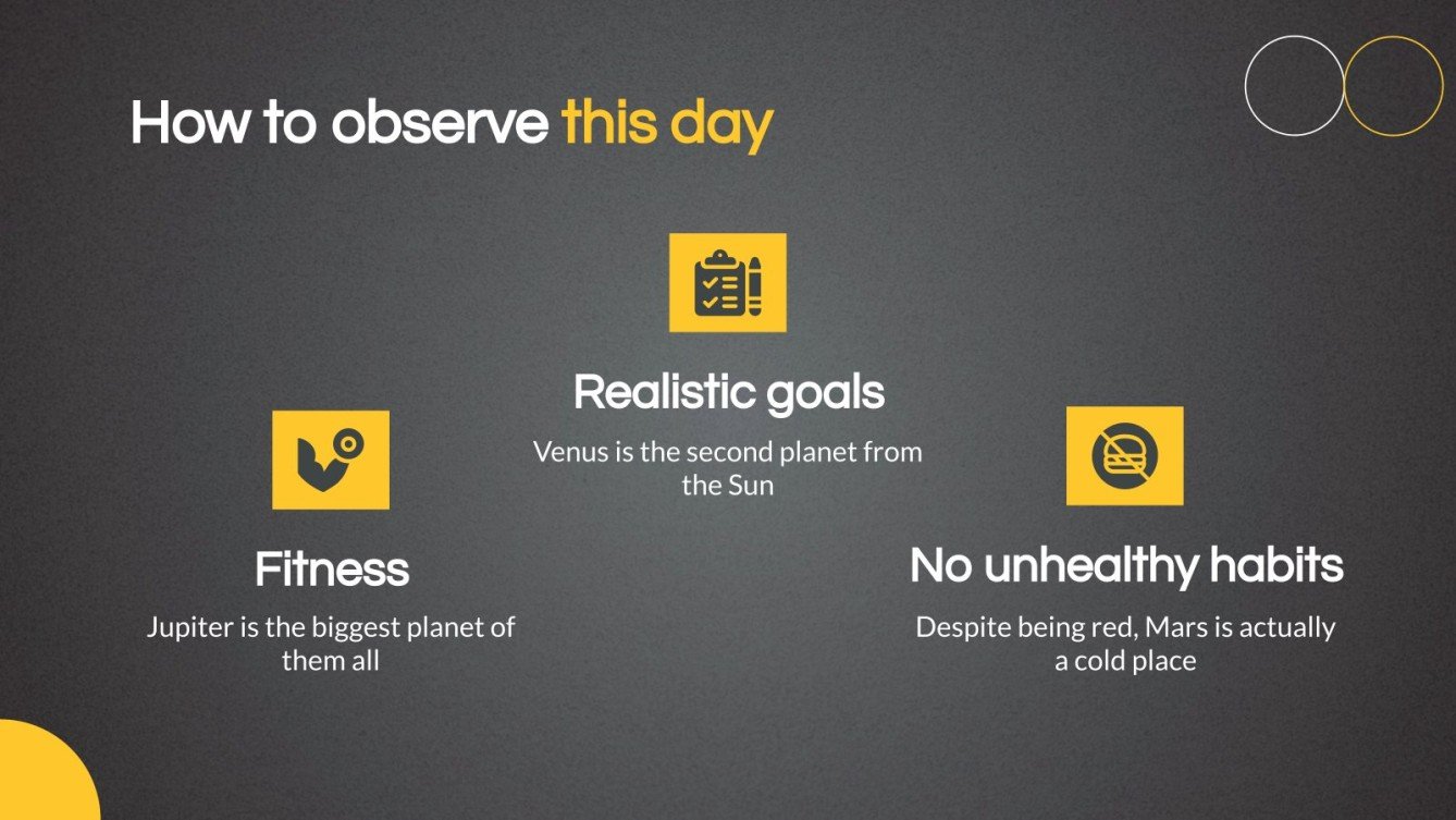 National Obesity Awareness Week | Google Slides & PPT