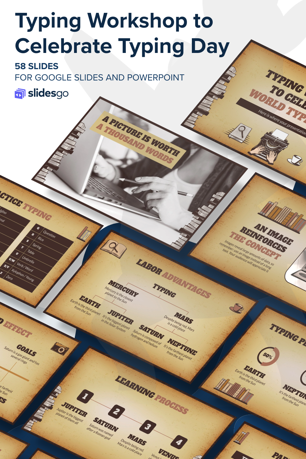 Typing Workshop for World Typing Day | Google Slides & PPT