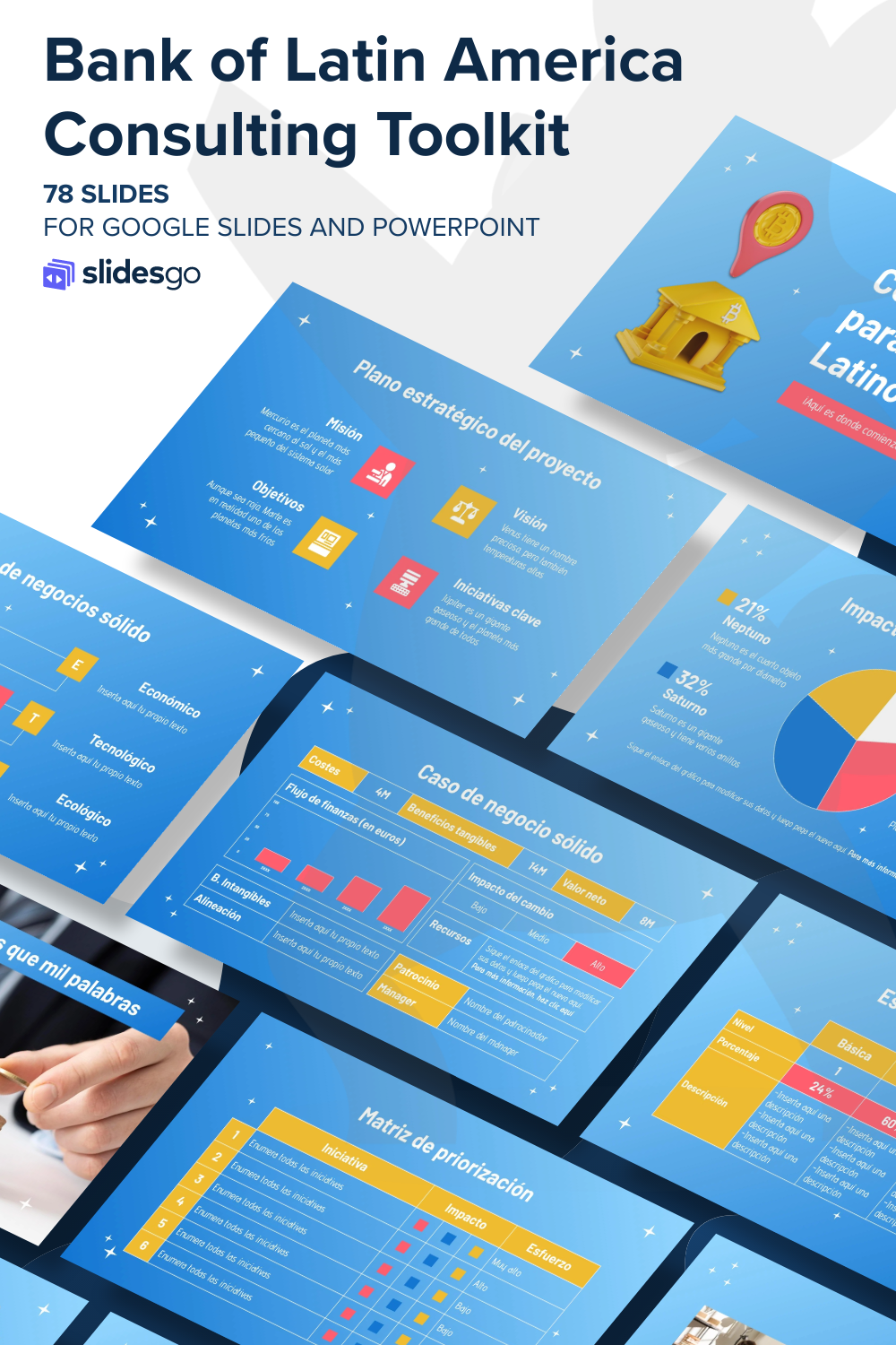 Bank Consulting Toolkit | Google Slides & PowerPoint