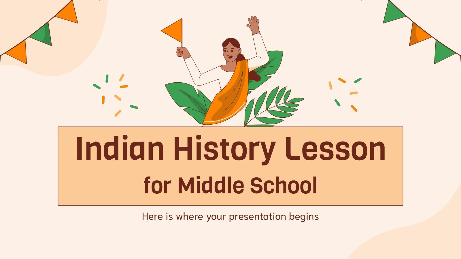 Indian History Lesson for Middle School | Google Slides