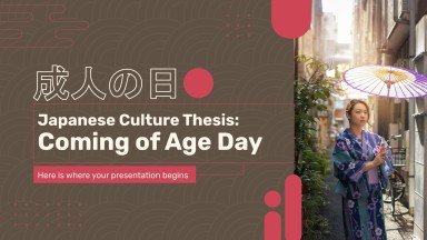 Free templates about Japan for Google Slides and PowerPoint