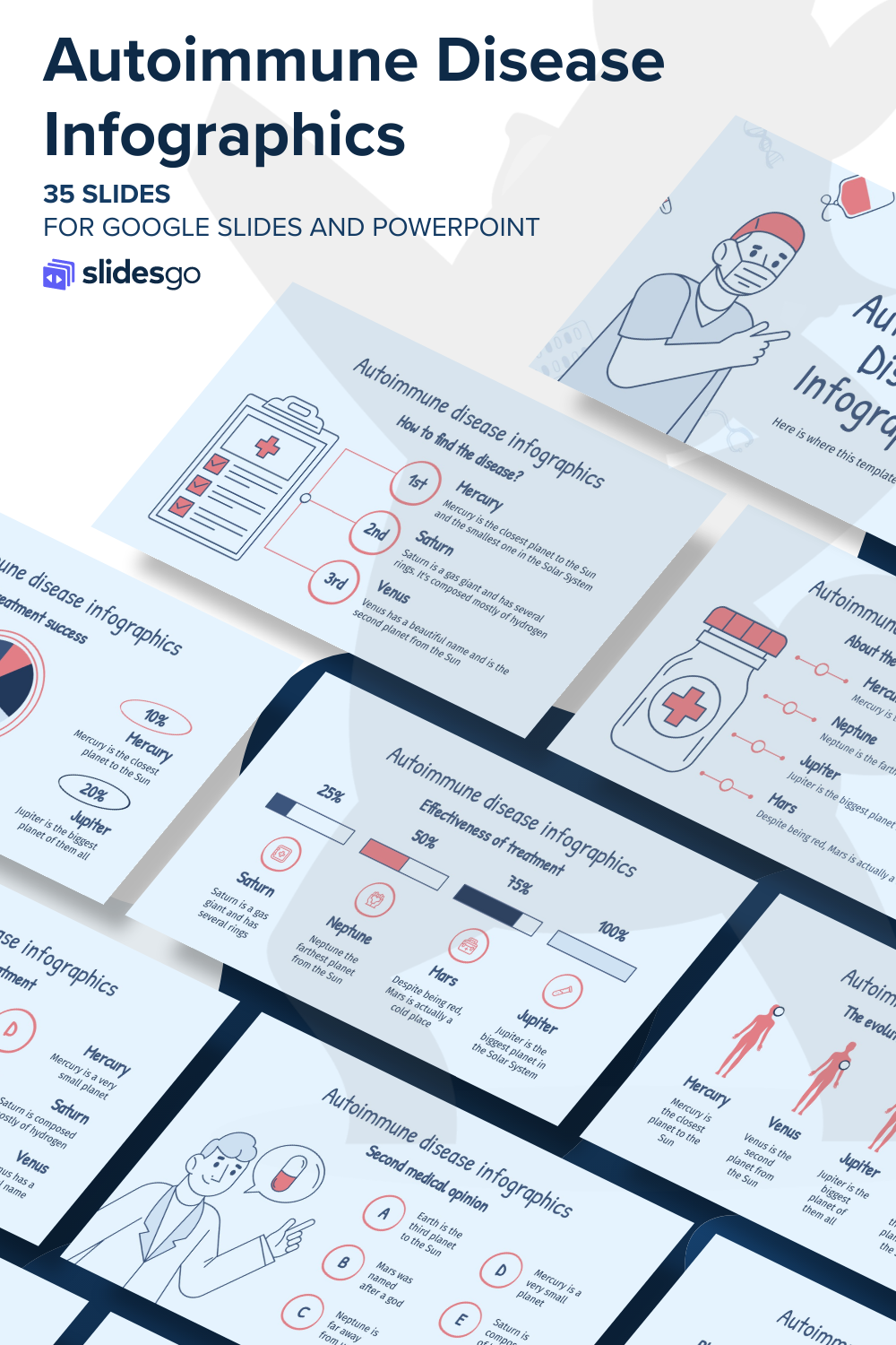 Autoimmune Disease Infographics | Google Slides & PowerPoint