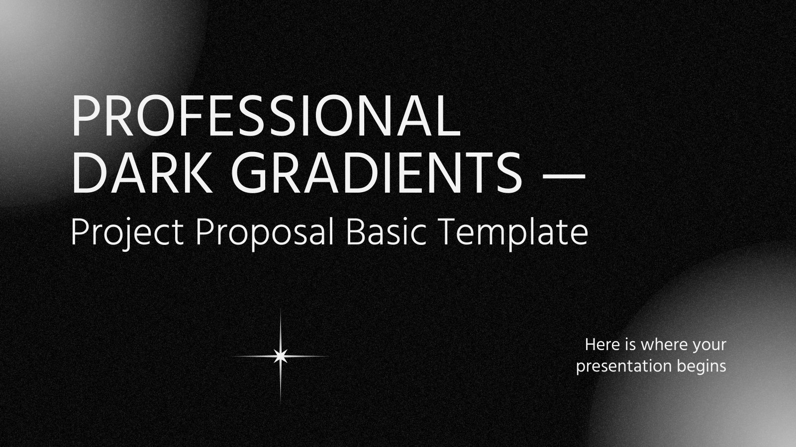 Free Black Google Slide themes and PowerPoint templates