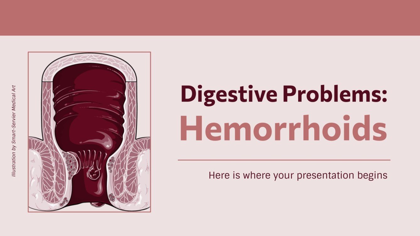 Digestive Problems: Hemorrhoids | Google Slides & PowerPoint