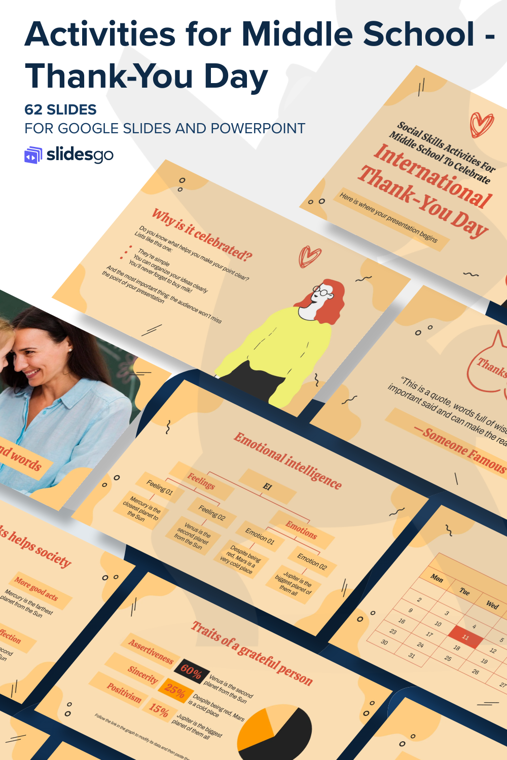 Activities for Middle School to Celebrate Thank-You Day