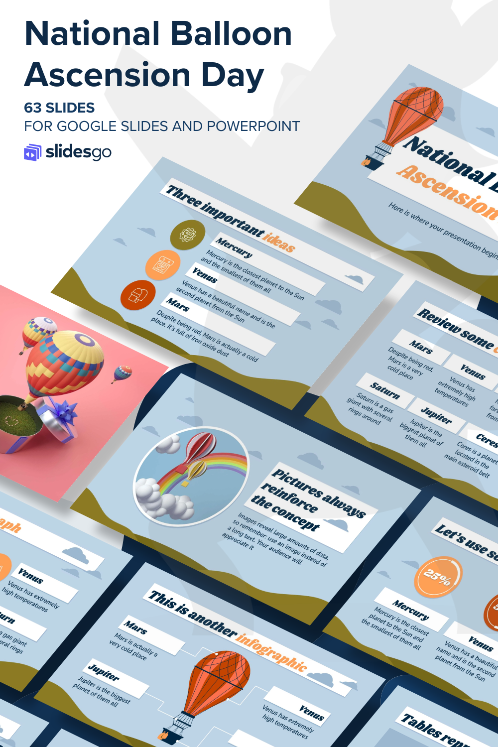 National Balloon Ascension Day | Google Slides & PPT