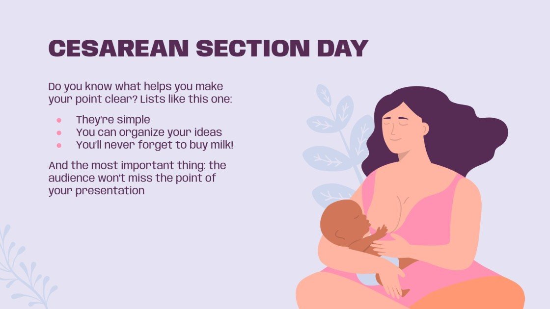 Cesarean Section Day | Google Slides & PowerPoint