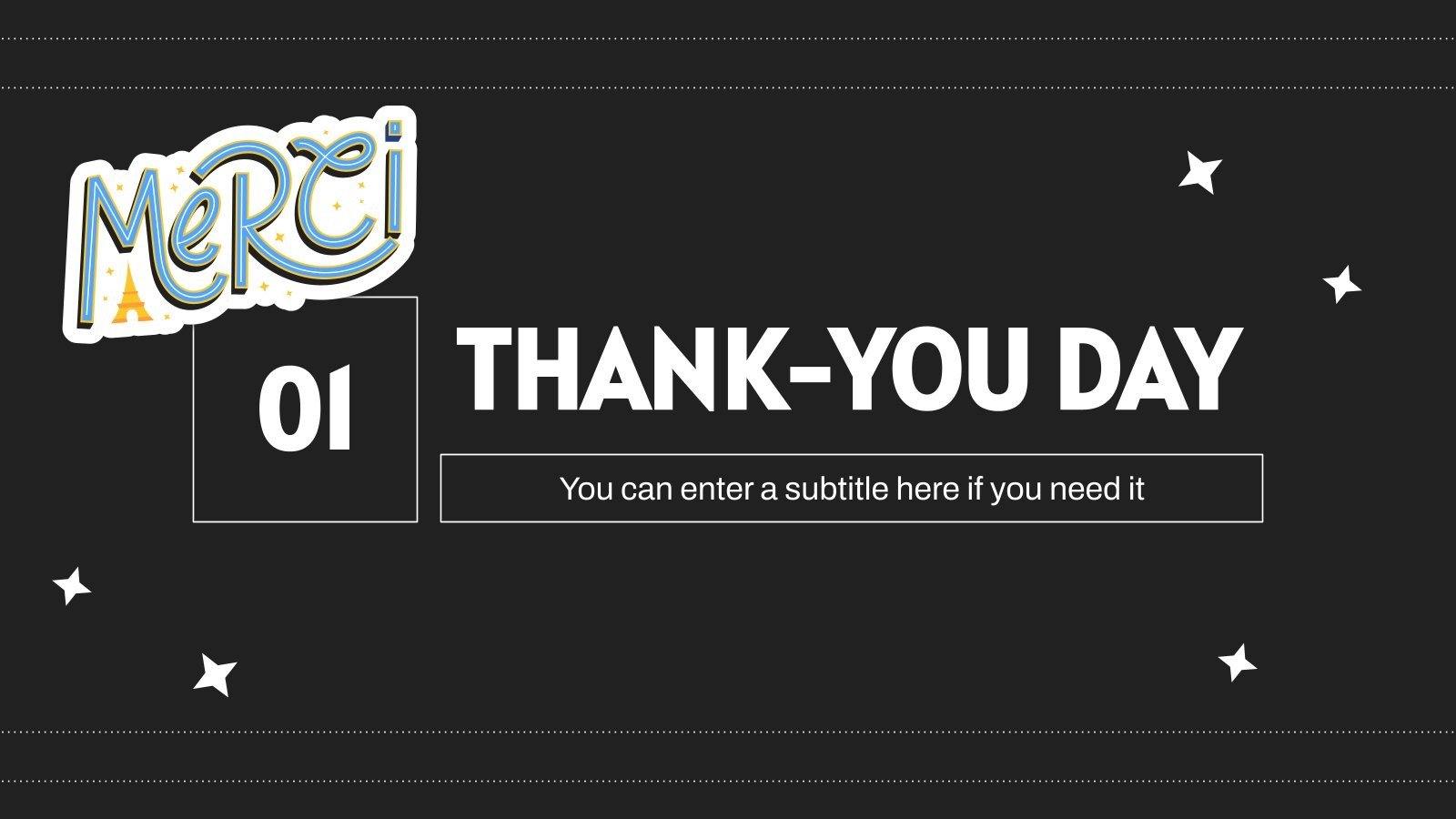 International Thank-You Day | Google Slides & PPT