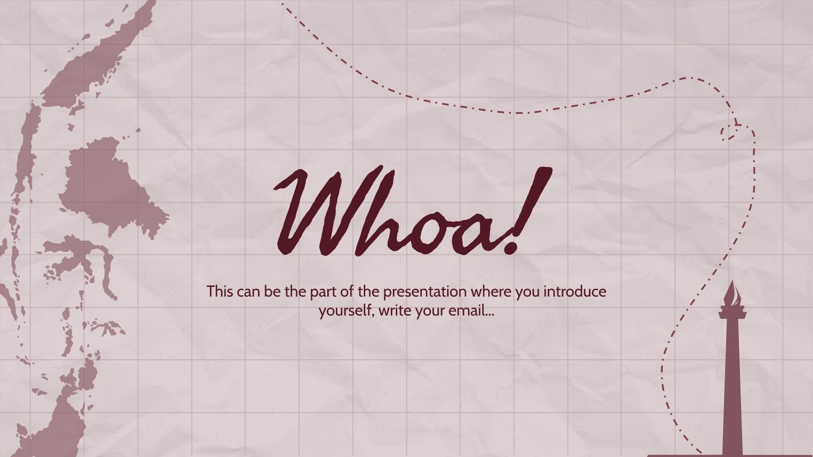 Vintage Style Indonesian Geography Lesson for High School