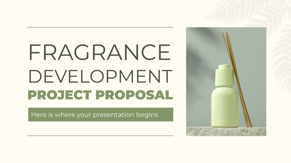 Fragrance Development Project Proposal | Google Slides & PPT