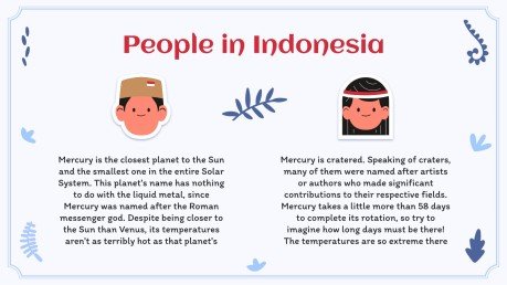 All About Indonesia - Cute Stickers Theme for Pre-K
