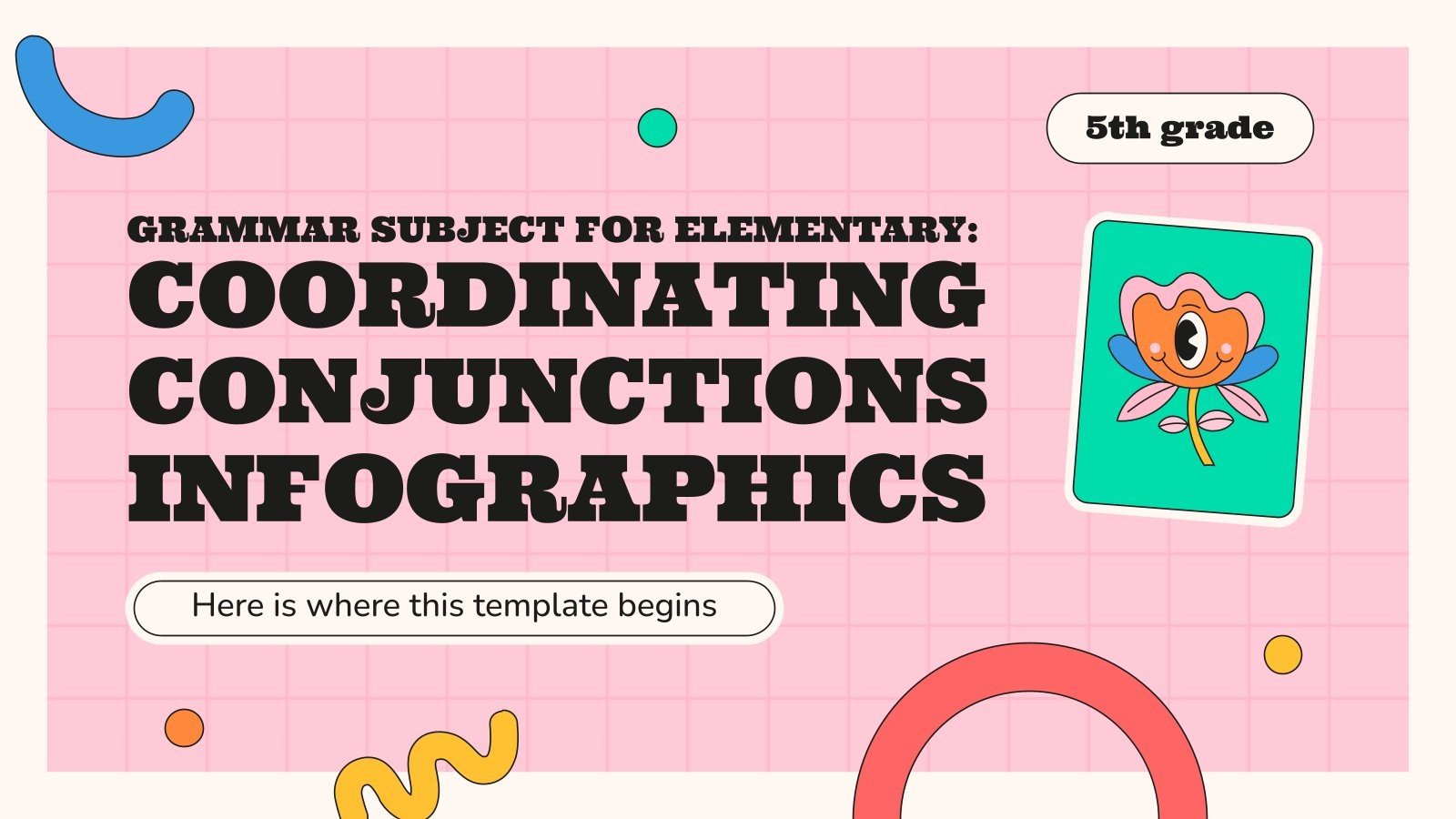 Grammar: Coordinating Conjunctions Infographics