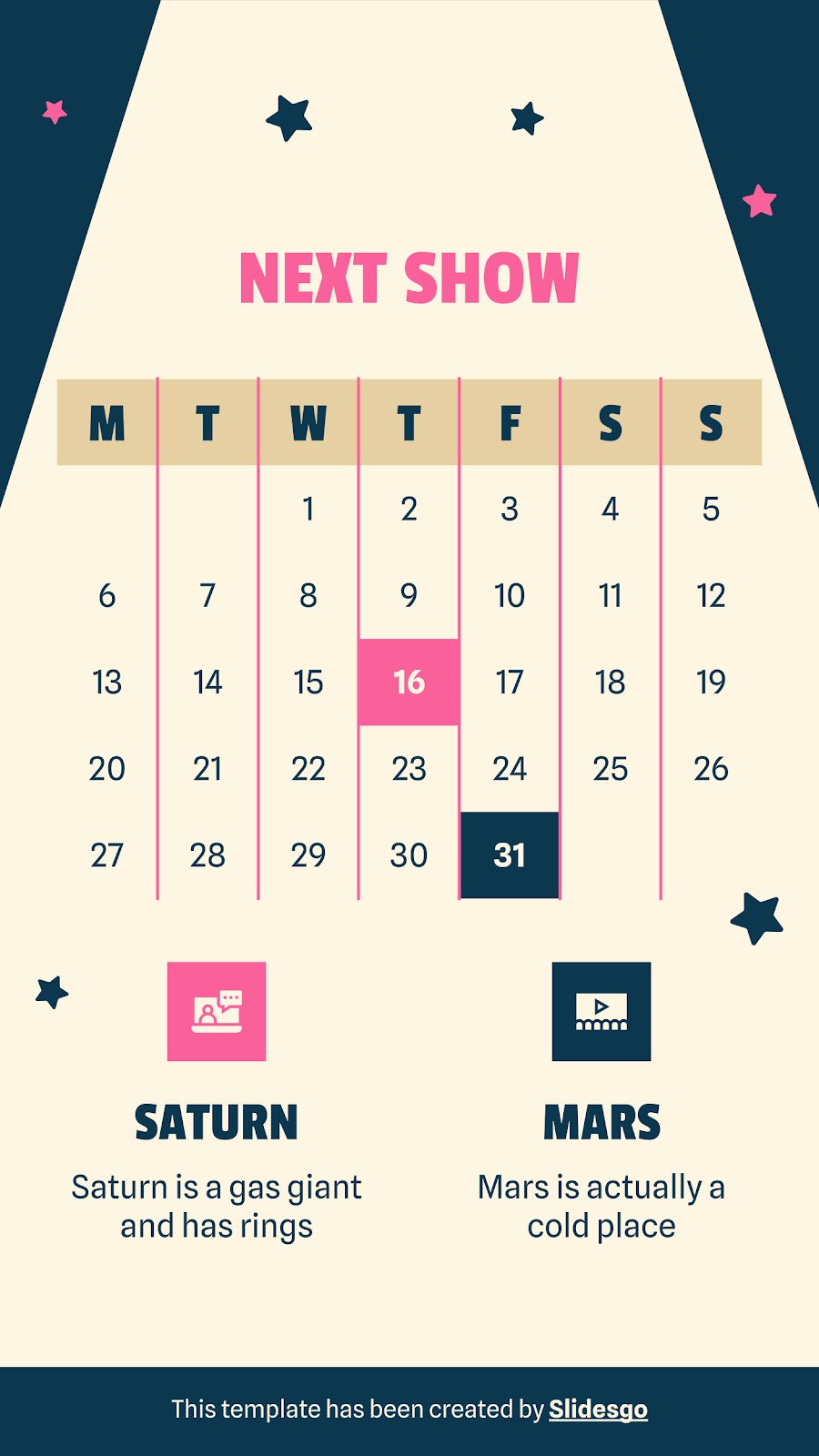 Talk Show IG Stories for Social Media | Google Slides & PPT