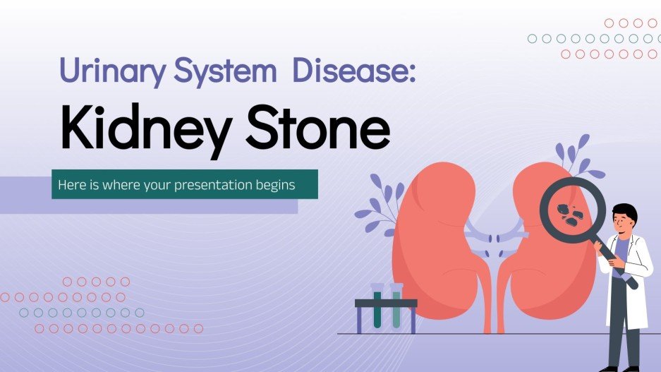 Urinary System Disease: Kidney Stone | Google Slides & PPT