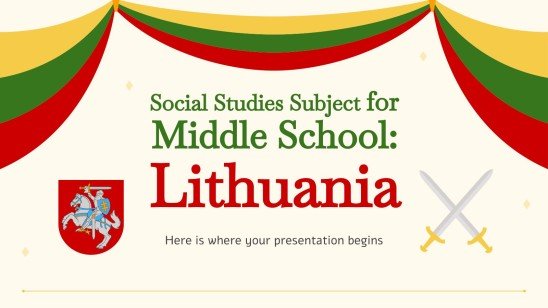 Social Studies Subject for Middle School: Lithuania