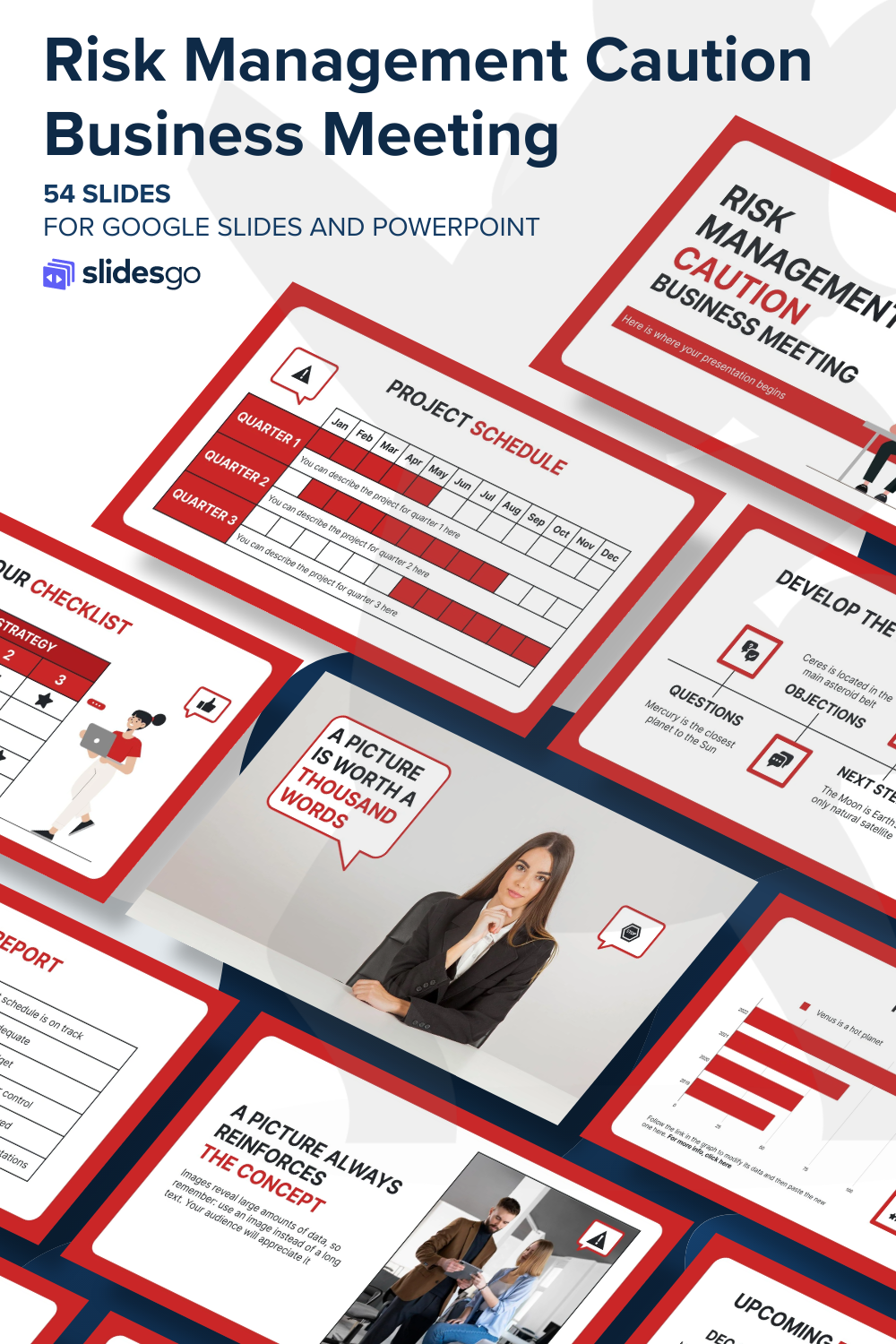 Risk Management Caution Business Meeting | Google Slides