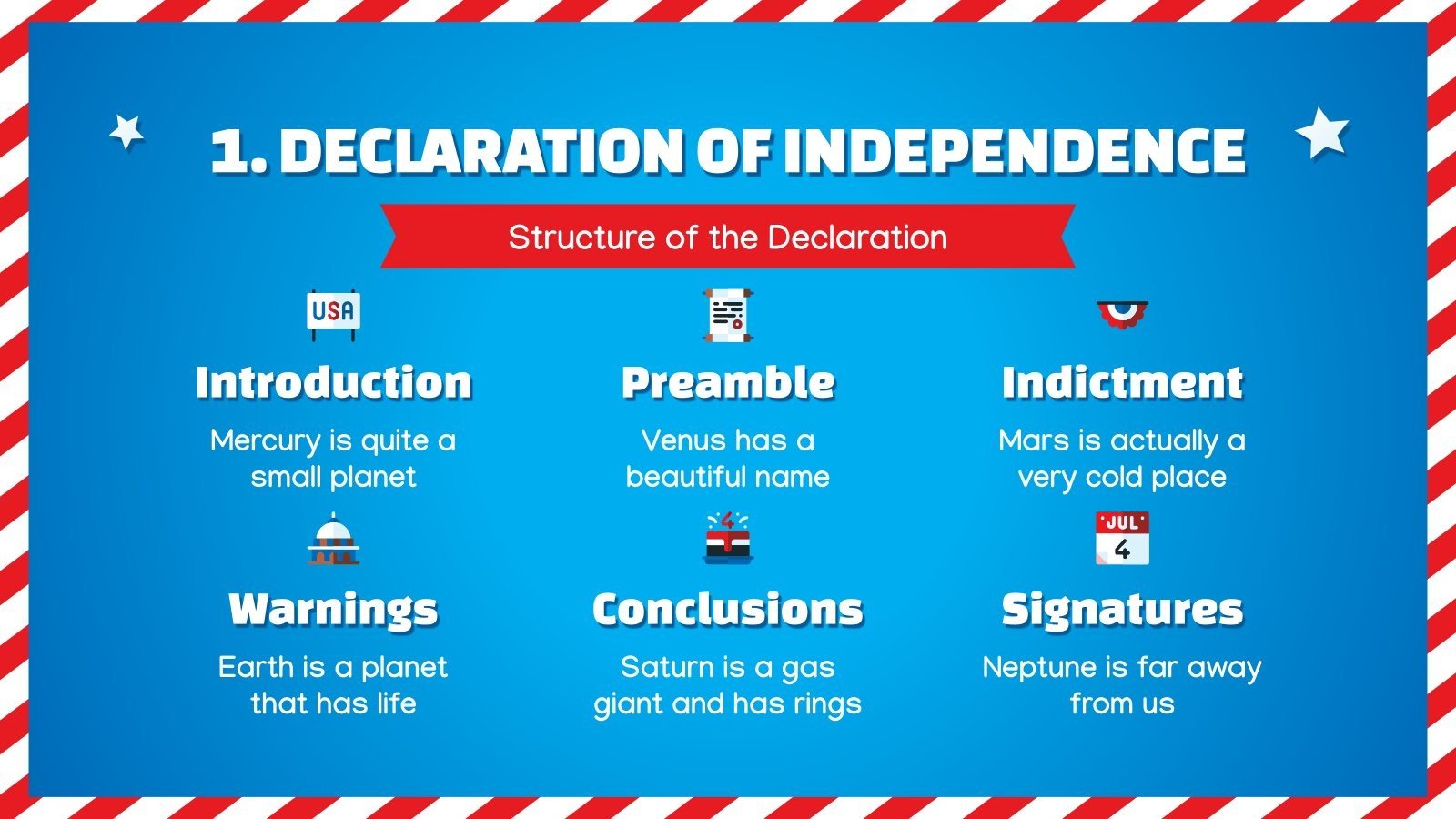 Top 10 Great Events in American History | Google Slides