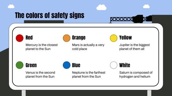 Construction Areas Warning Signs | Google Slides & PPT