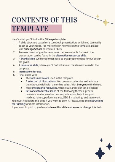 Simple & Printable Portfolio for Designers | Google Slides