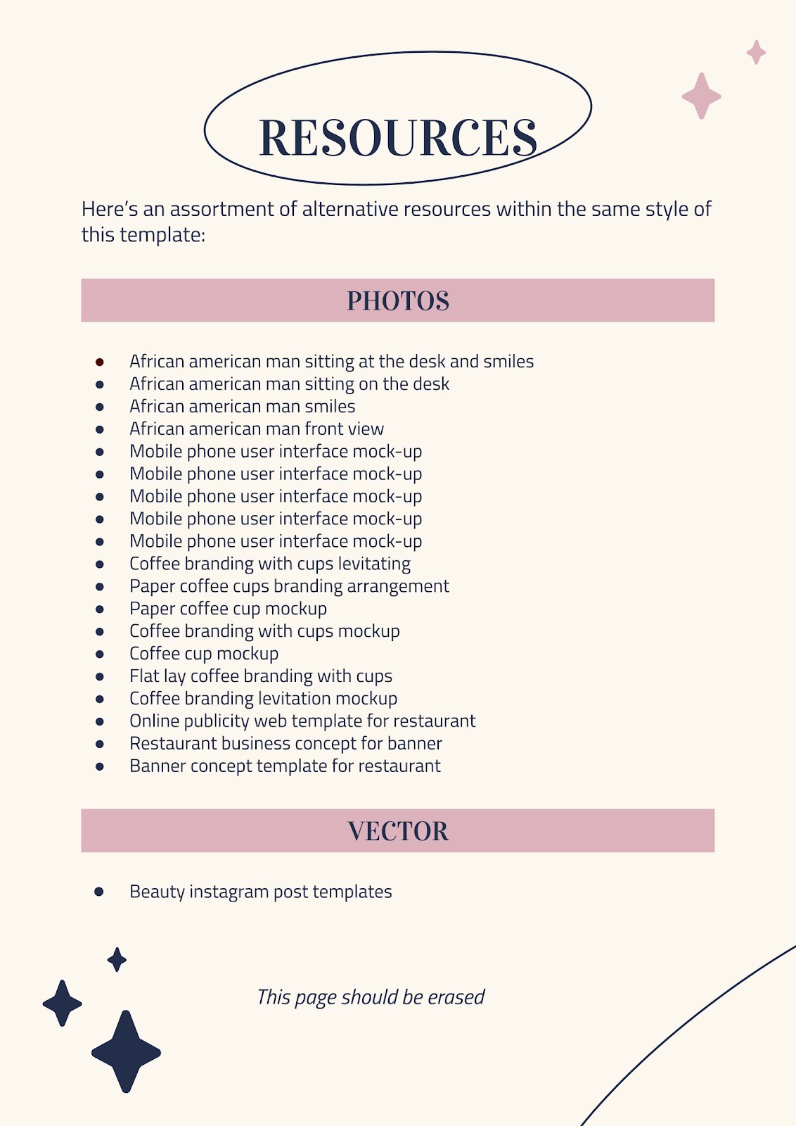 Simple & Printable Portfolio for Designers | Google Slides