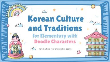 Korean Culture Minitheme Google Slides and PowerPoint Template