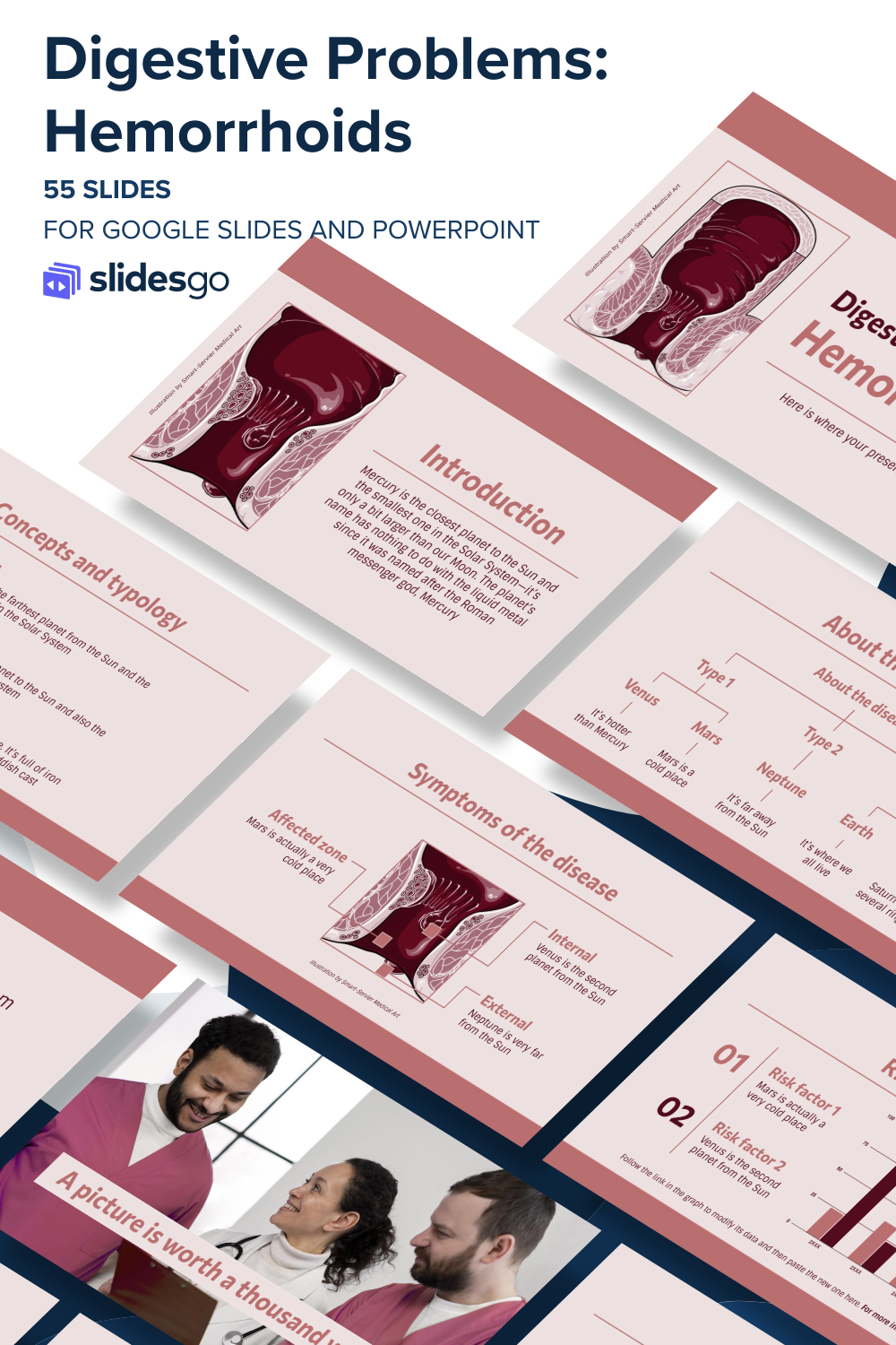 Digestive Problems: Hemorrhoids | Google Slides & PowerPoint