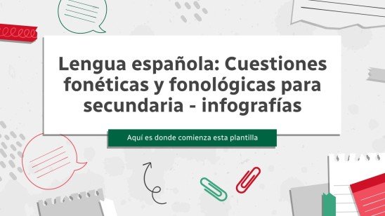 Spanish: Phonetic and Phonological Issues Infographics