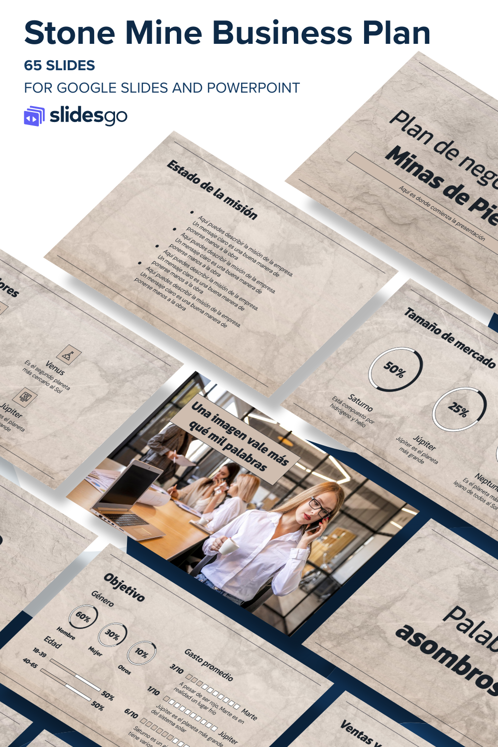 Stone Mine Business Plan | Google Slides & PPT