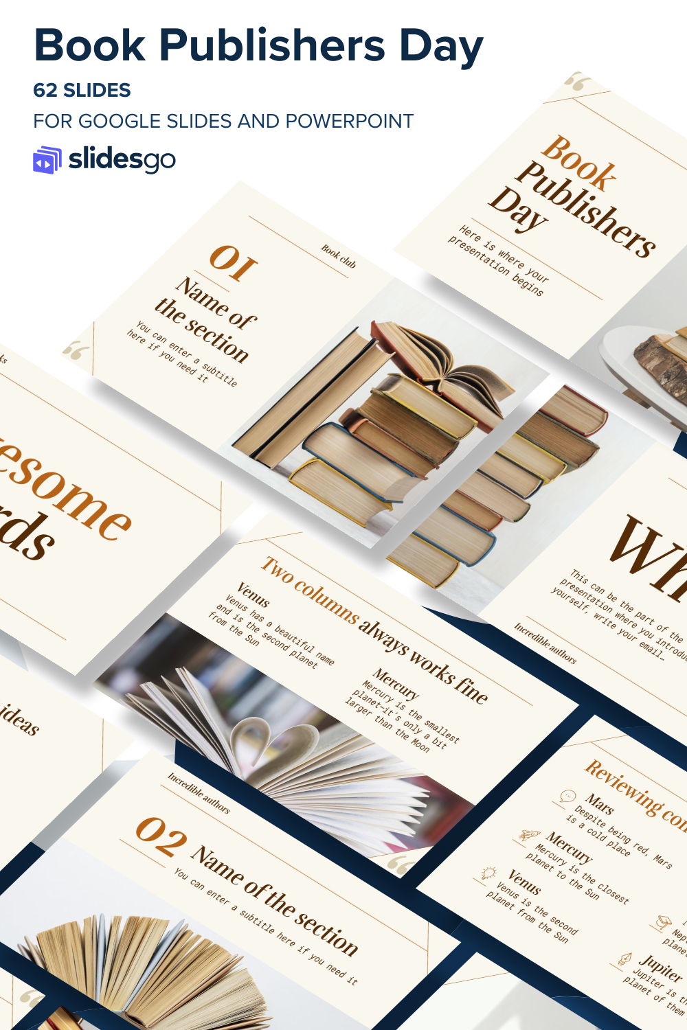 Book Publishers Day | Google Slides & PowerPoint