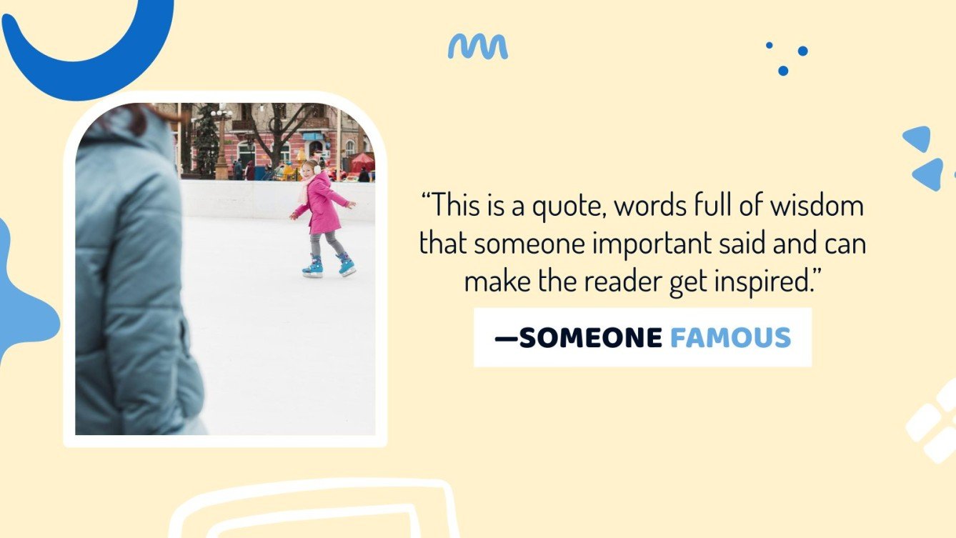 Ice Skating Club | Google Slides and PowerPoint Template