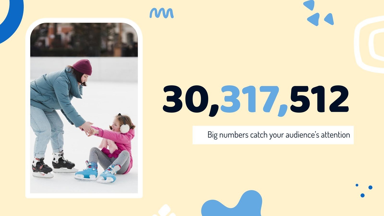 Ice Skating Club | Google Slides and PowerPoint Template