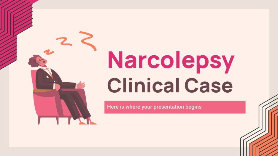 Narcolepsy Clinical Case | Google Slides & PowerPoint