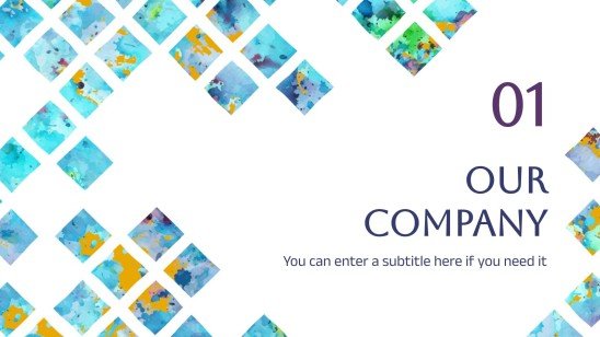 Stained Glass Manufacturing Company Profile | Google Slides