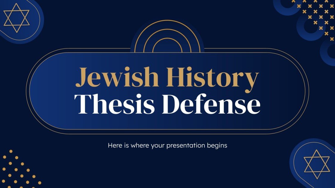 Free Jewish-themed templates for Google Slides & PowerPoint