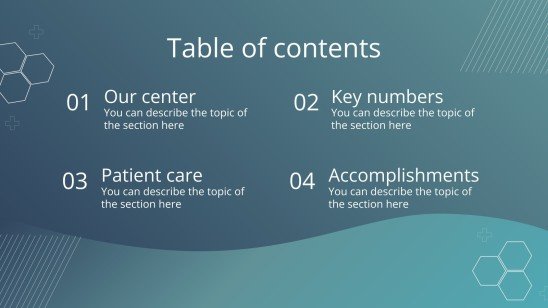 Wound Care Center | Google Slides and PowerPoint Template
