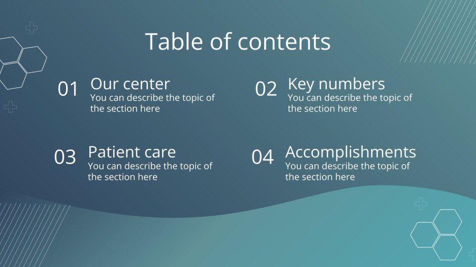 Wound Care Center | Google Slides and PowerPoint Template
