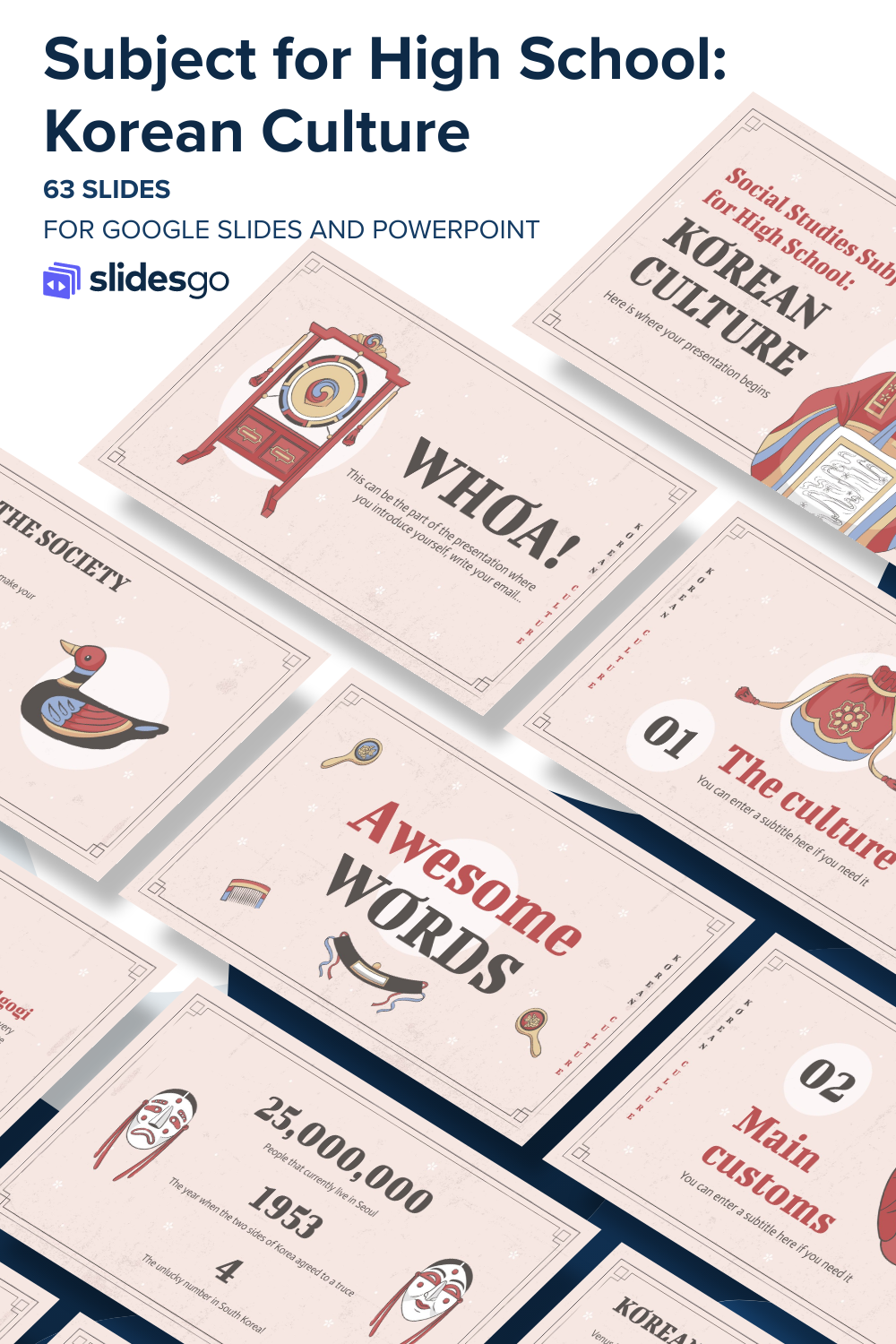 Social Studies: Korean Culture | Google Slides & PowerPoint