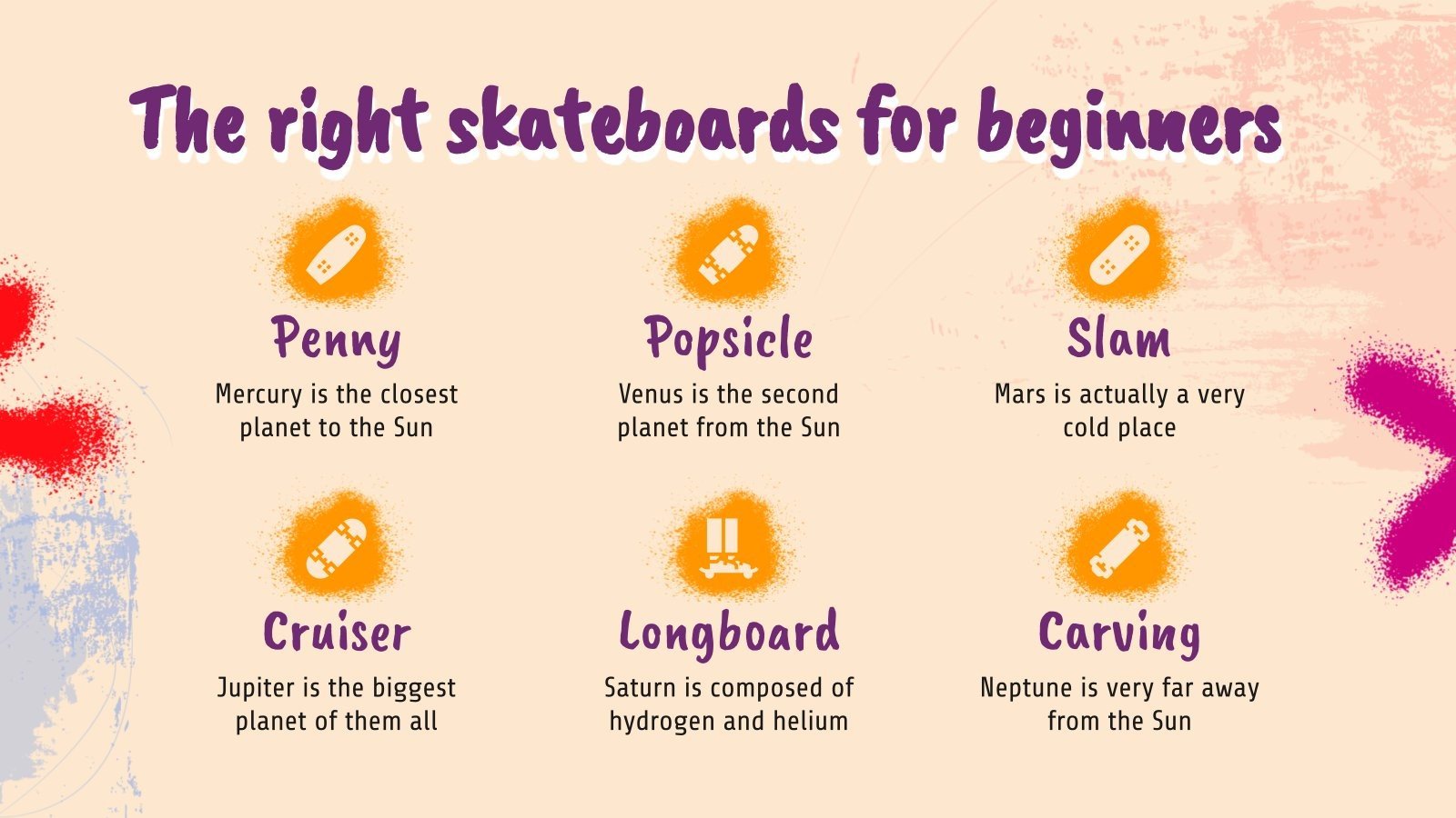 Skate Club | Google Slides theme & PowerPoint template