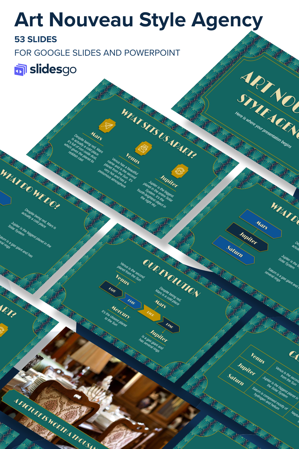 Art Nouveau Style Agency | Google Slides & PowerPoint