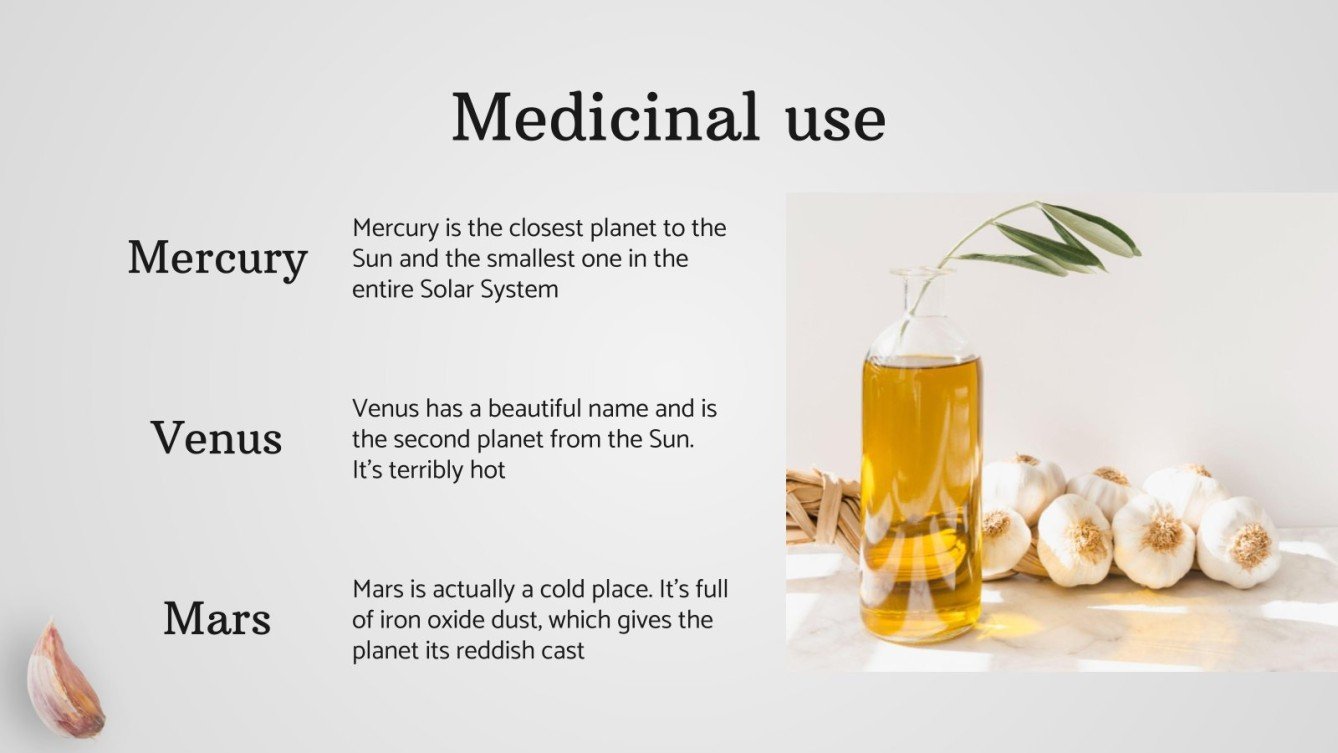 Garlic Minitheme | Google Slides and PowerPoint Template