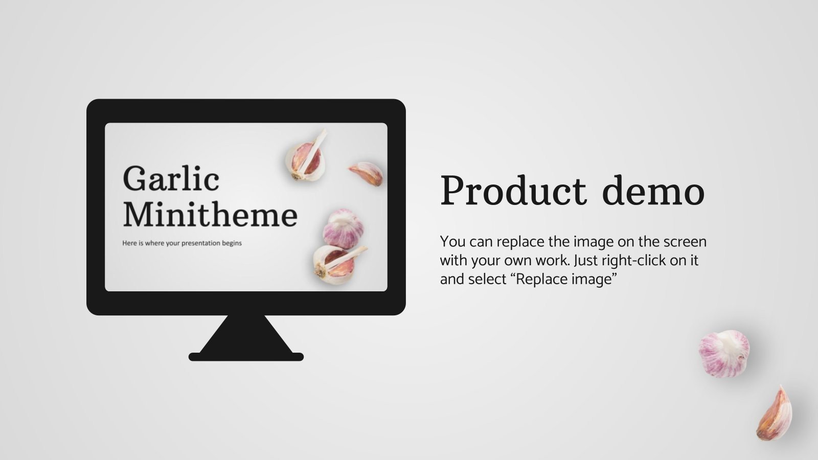 Garlic Minitheme | Google Slides and PowerPoint Template