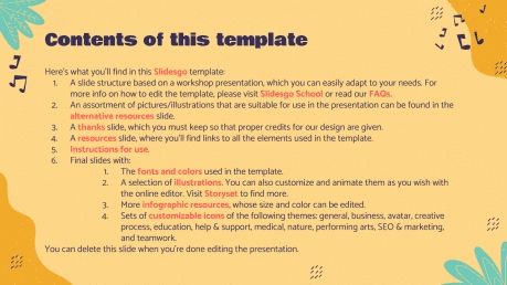 Violin Luthier Workshop | Google Slides & PowerPoint template