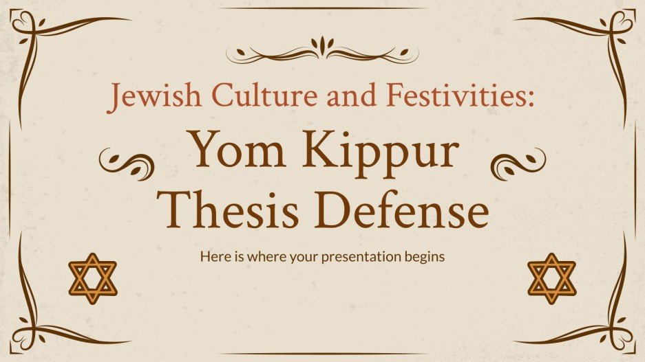 Free Jewish-themed templates for Google Slides & PowerPoint