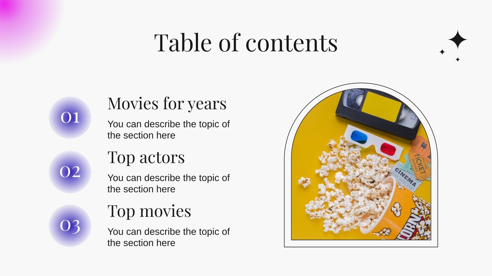 Movies Recommendation Minitheme | Google Slides & PPT